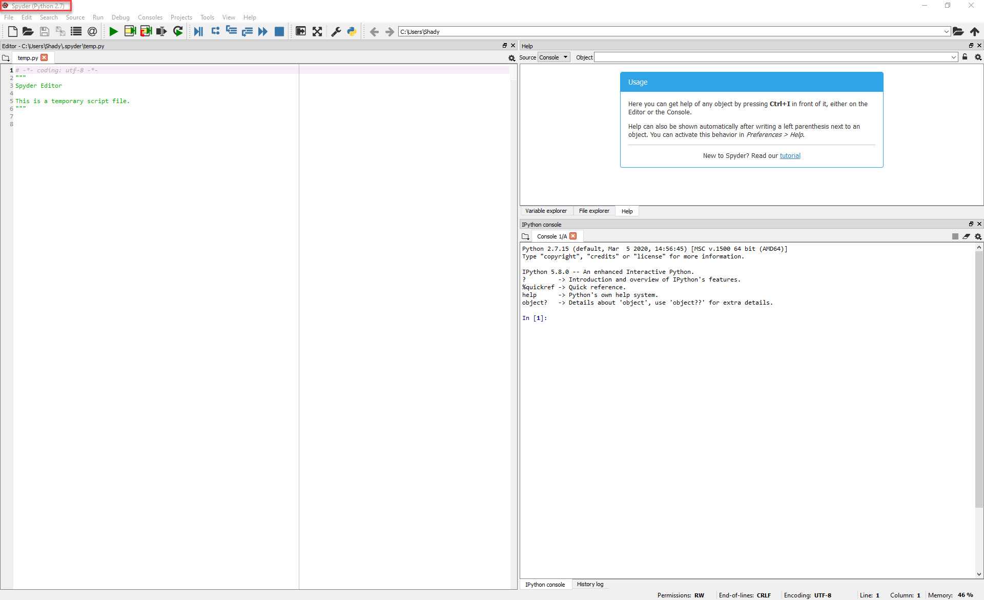 Install Spyder for python 2.7 and python 3.9 in Anaconda | Shady Nagy